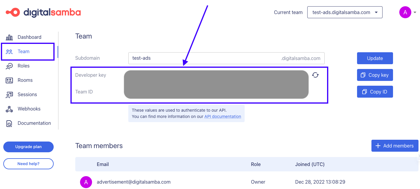 How to Configure Your Room Defaults in Digital Samba Using the Developer API